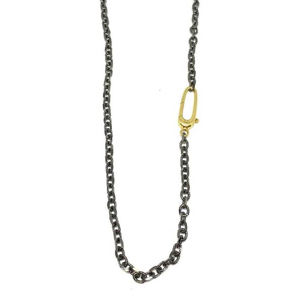 NATHAN & MOE | Jewelry | New Nathan Moe Texured Chain Necklace In ...